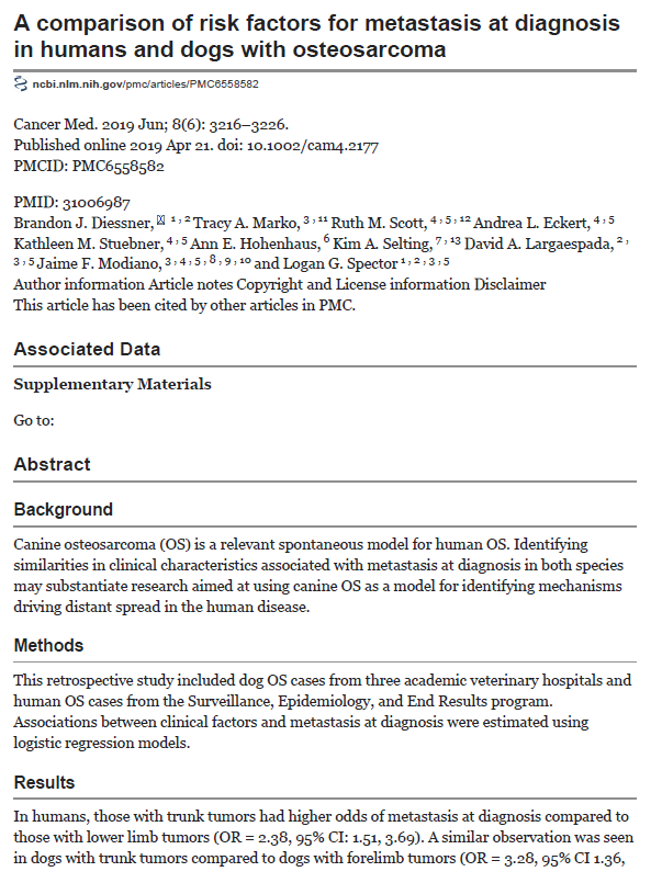 CRI Veterinary Oncology